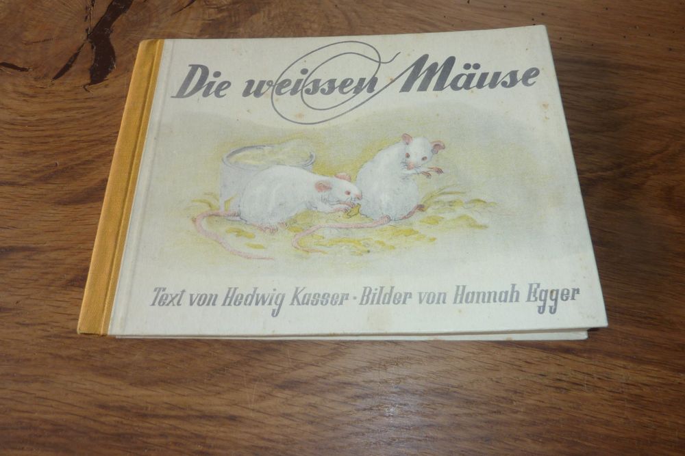 Die weissen Mäuse,H.Kasser,H.Egger,Künstlerinnen,antik | Acheter sur ...