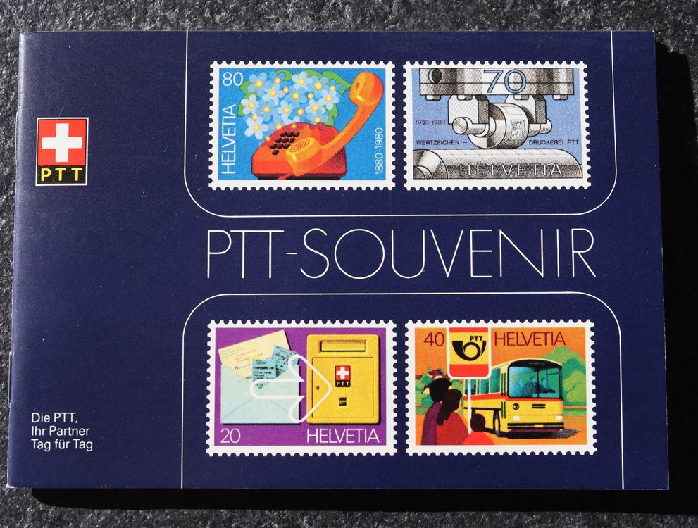 PTT-Souvenir-Heftchen 50 Jahre Wertzeichendruckerei 1980 | Kaufen auf Ricardo
