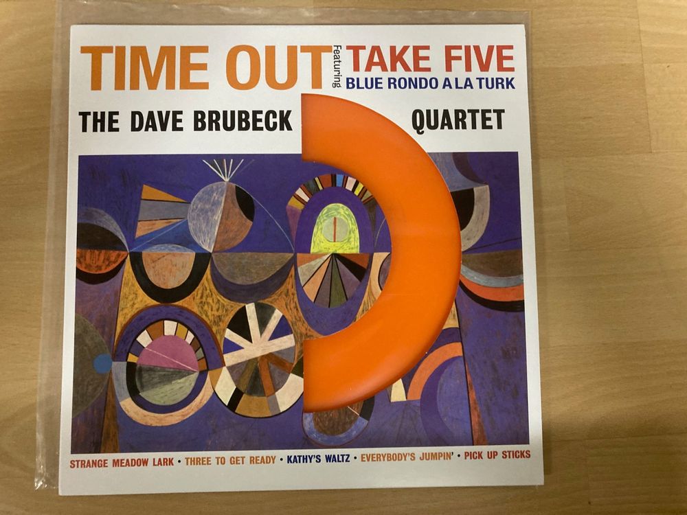 The Dave Brubeck Quartet – Time Out orange Vinyl (Gebraucht) in Visp ...
