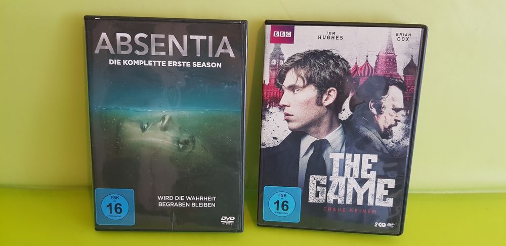 5 DVDs: Absentia und The Game | Kaufen auf Ricardo