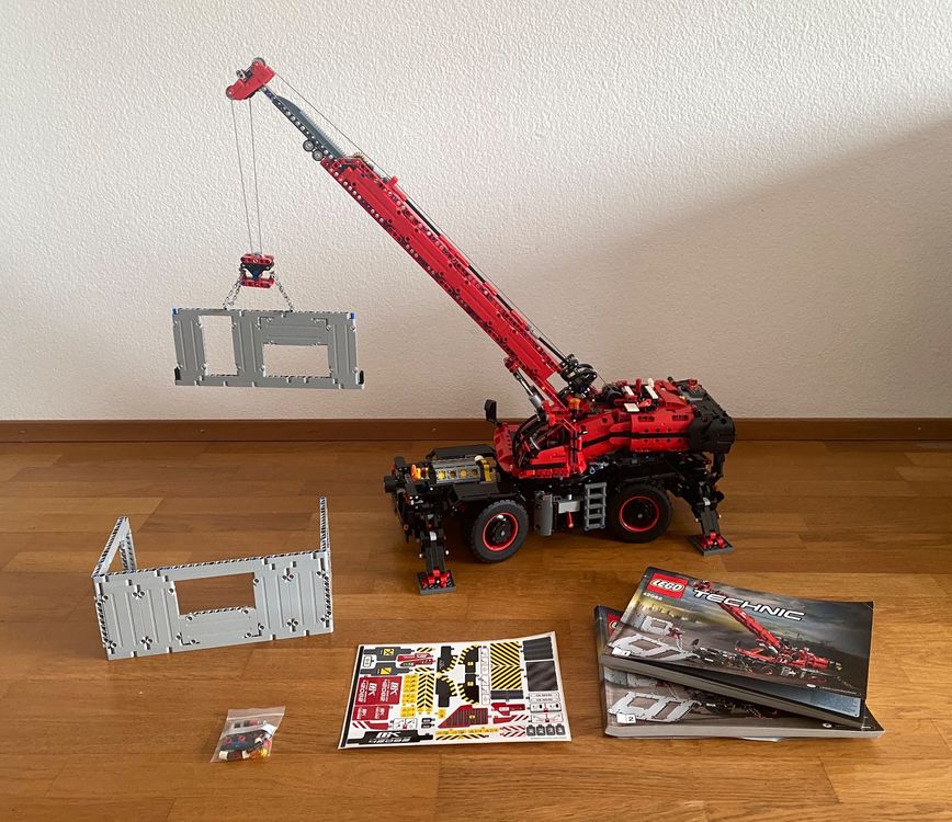 LEGO Technic 42082 Geländekran Rough Terrain Crane kpl. +OBA (Gebraucht ...
