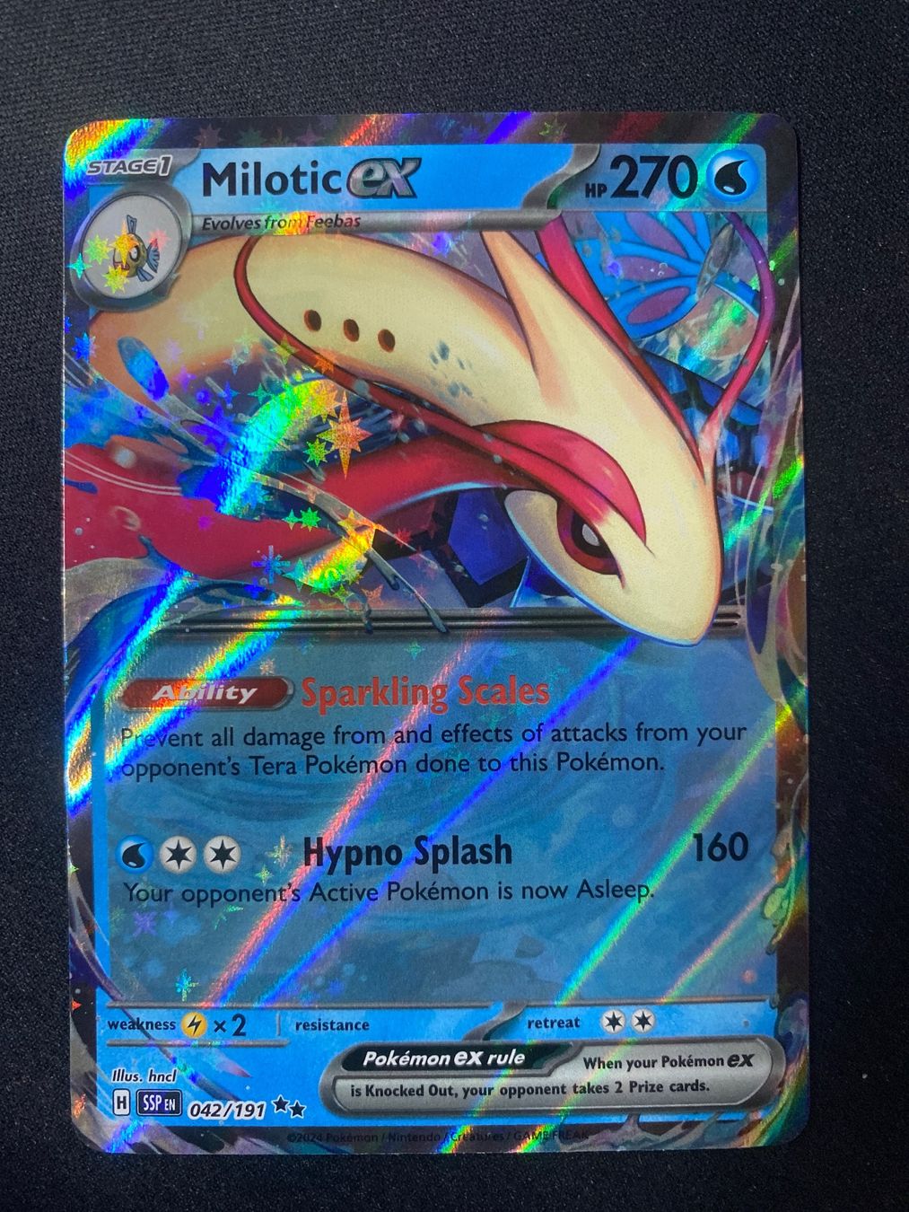 Milotic ex 42 - Double Rare - Surging Sparks - EN (Neu (gemäss ...