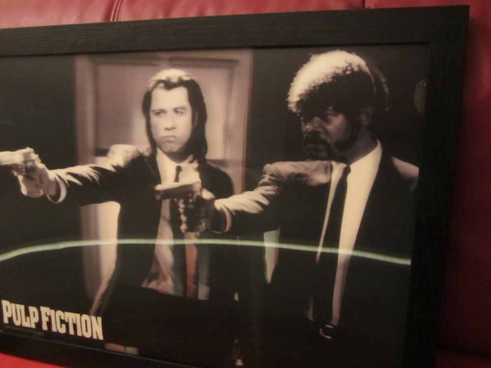 3D BILD VON DER MOVIE PULP FICTION(JOHN TRAVOLTA/JACKSON ) (Gebraucht ...