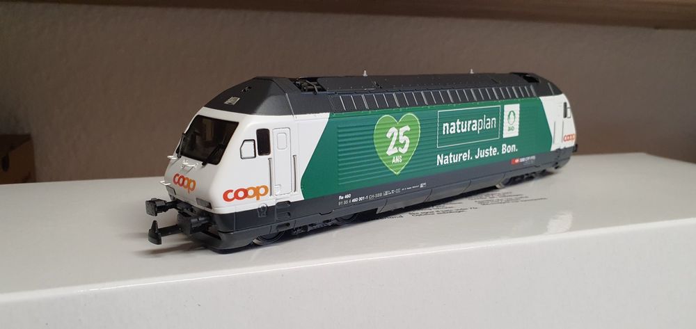 HAG 28289-22 - SBB Re 460 Coop "Naturaplan" H0 (DC Sound) (Neu und originalverpackt) in Sisseln ...