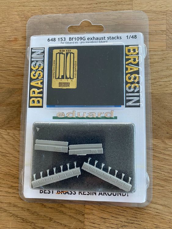1/48 BF109G EXHAUST STACKS FÜR EDUARD | Kaufen auf Ricardo