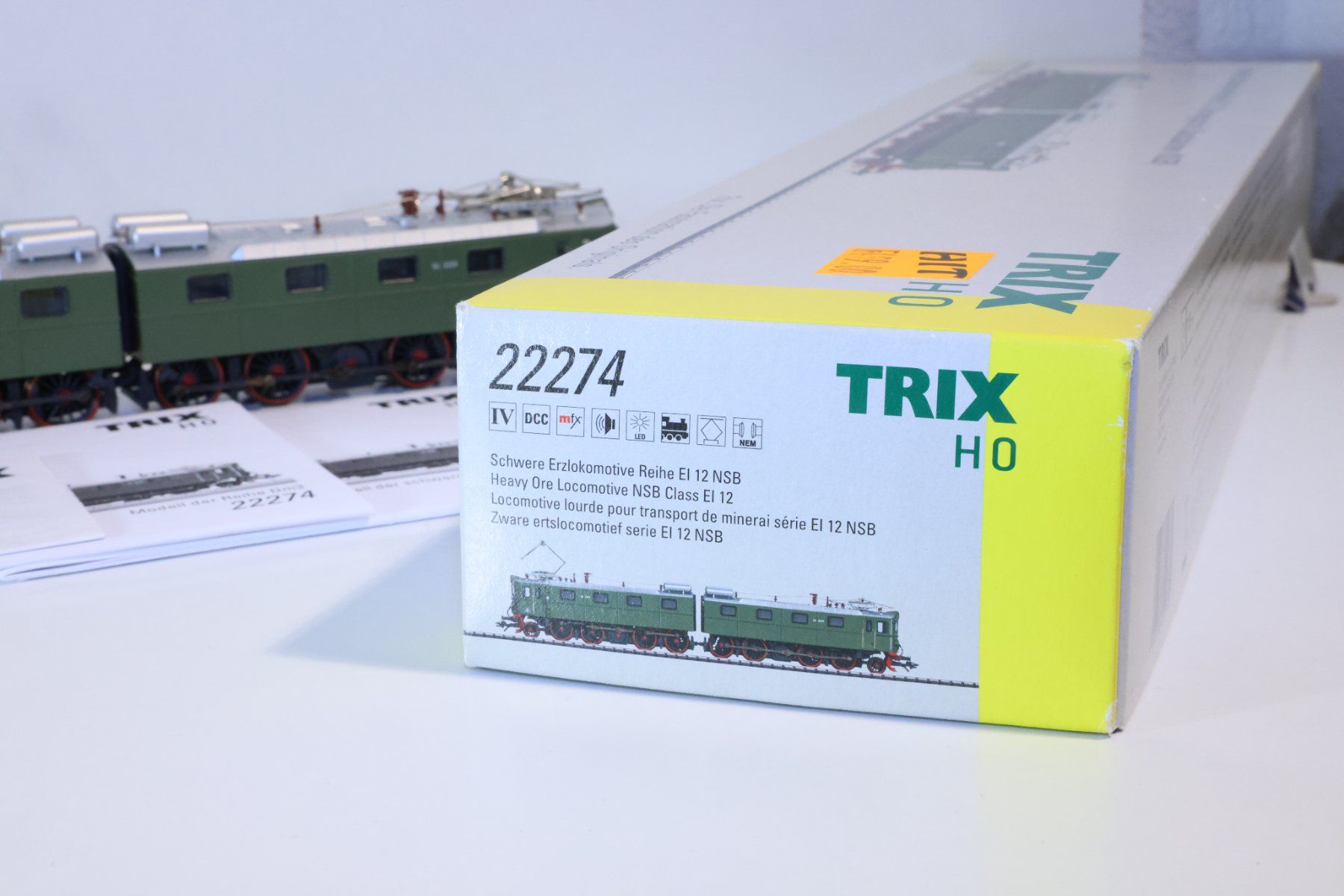 NSB EL 12 2114 Trix 22274 Digital-Sound - lesen! (Neu (gemäss ...