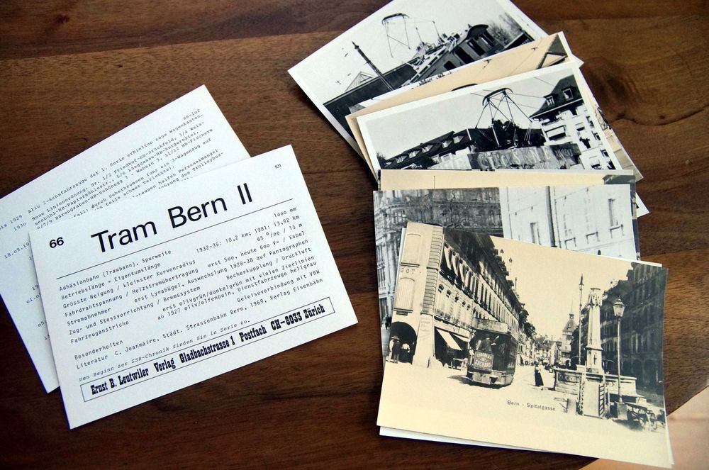 66 Tram Bern II - Ernst B. Leutwiler - AK-Serie (Gebraucht) in Schönenwerd für CHF 11 – mit ...