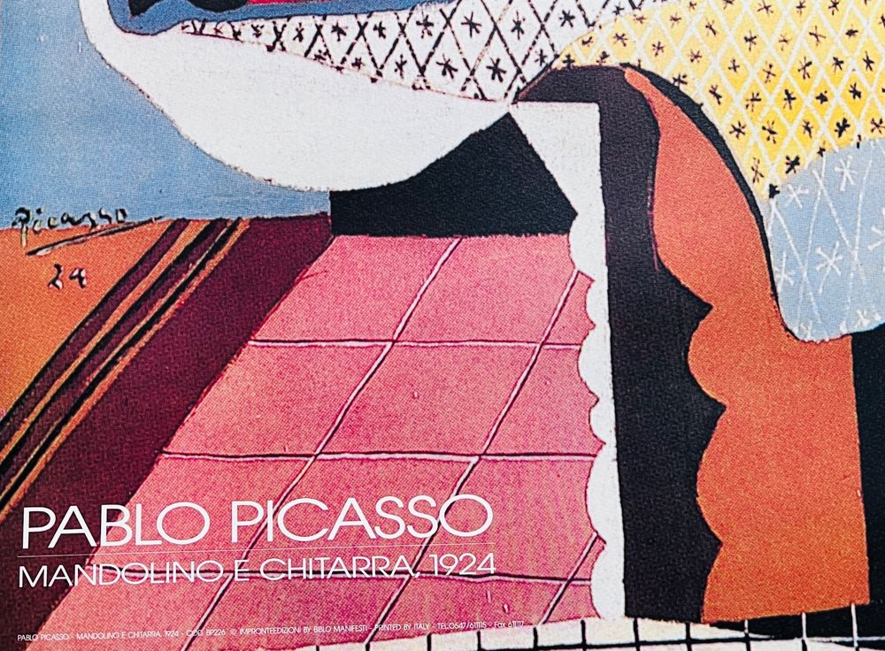 Pablo Picasso 1924 Litho Plakat (Gebraucht) in Root für CHF 15 – mit ...