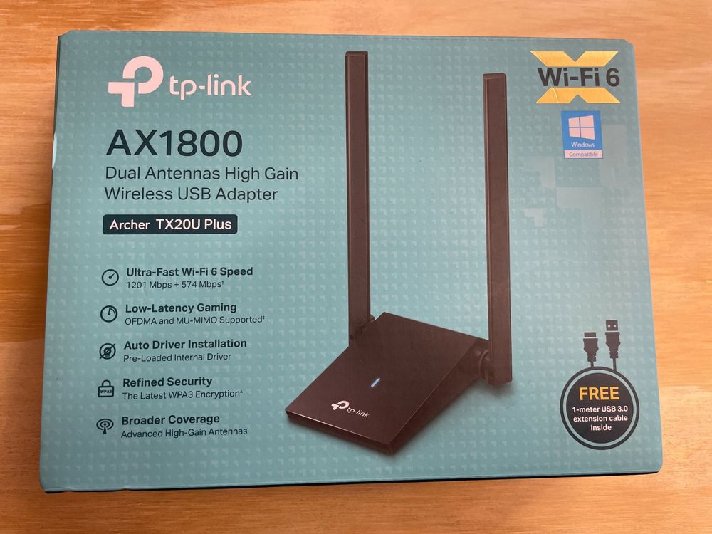 TP-LINK AX1800 Wireless USB adaptateur | Kaufen auf Ricardo