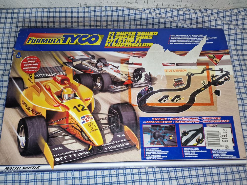 H0 Formula Tyco Mattel Wheels F1 Super Sound (Defekt) in BÜLACH für CHF ...