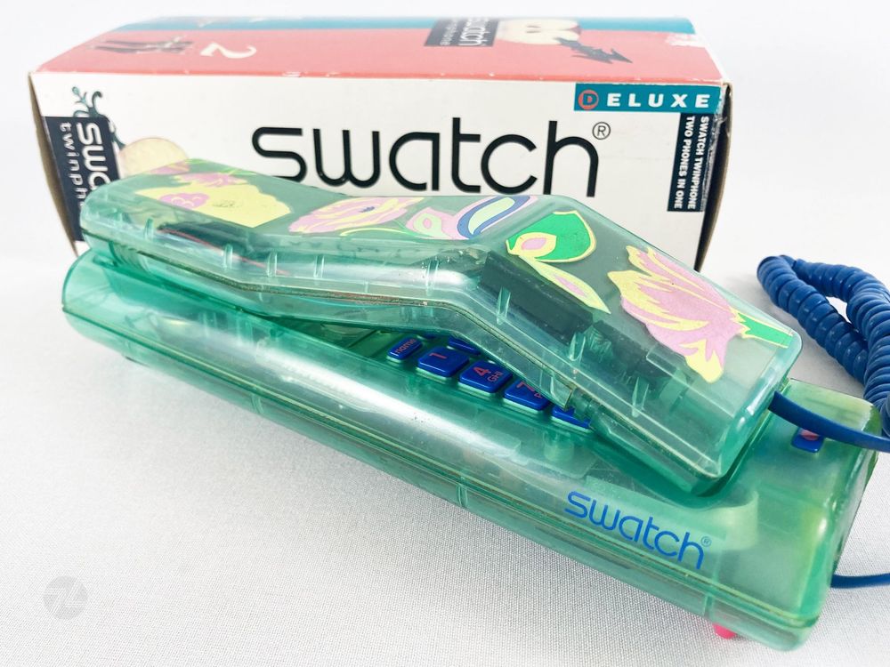 Swatch Twinphone Analog Telefon Festnetztelefon Vintage 90s | Kaufen ...
