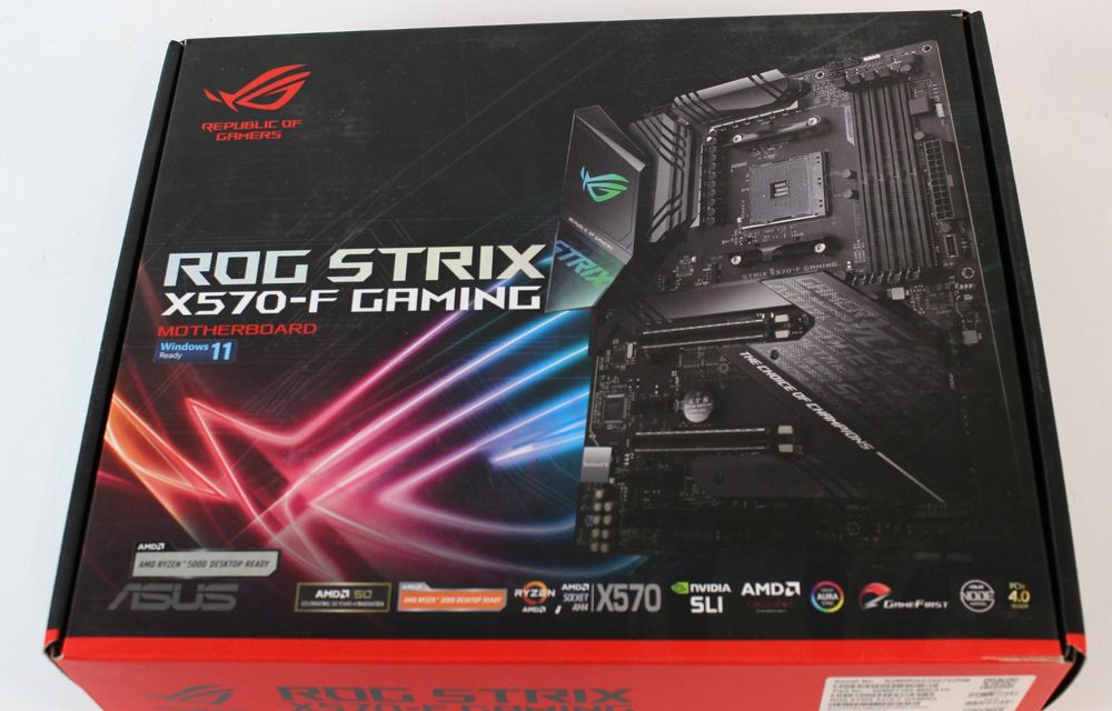 Rog Strix x570-f Gaming Motherboard (Neu (gemäss Beschreibung)) in ...