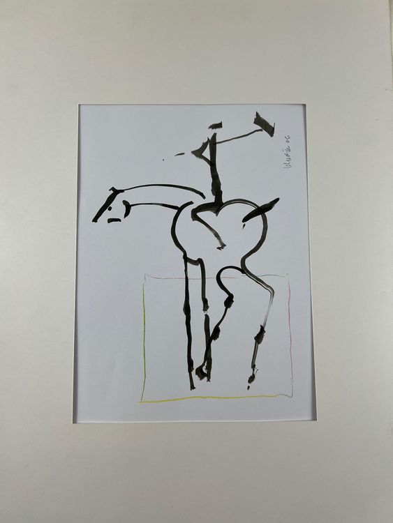 Deutsche Schule Abstrakte Mischtechnik Handsigniert (Gebraucht) in Neuhausen am Rheinfall für ...