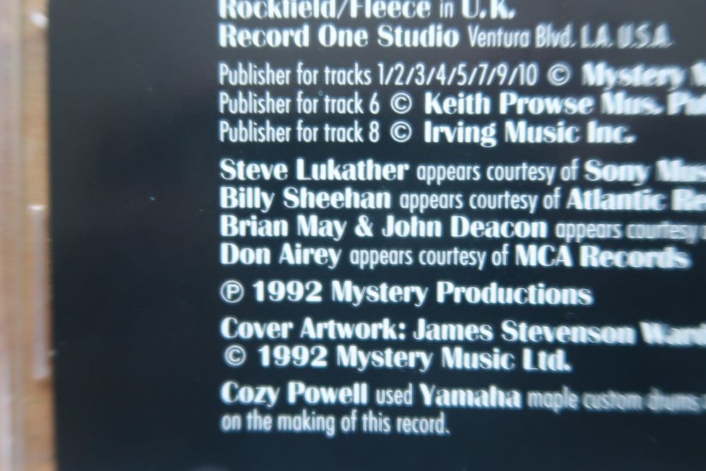 COZY POWELL - THE DRUMS ARE BACK - EX- BLACK SABBATH - CD | Kaufen auf ...