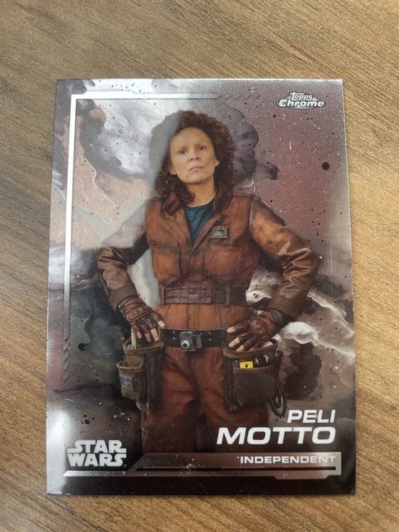 Topps Chrome Star Wars - Peli Motto Mandalorian #31 (Nuovo (secondo la ...