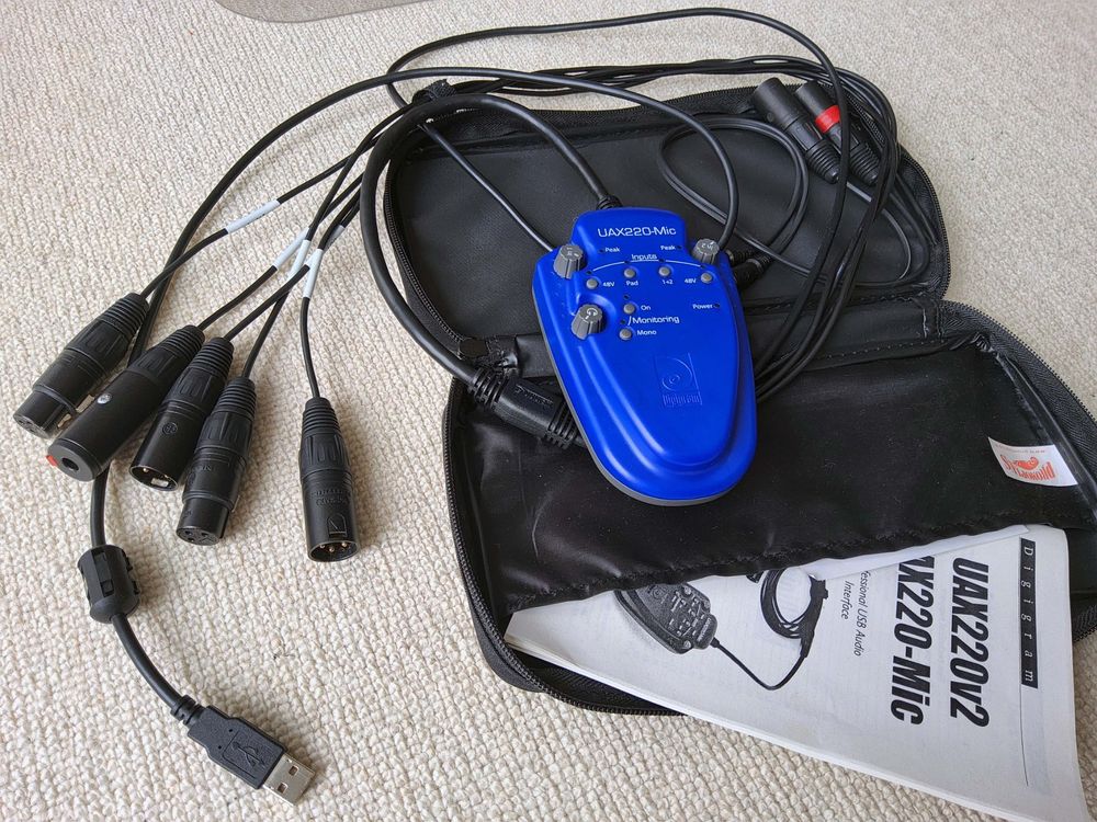 Digigram UAX220-Mic | Broadcast USB Audio Interface (Gebraucht) in Watt ...