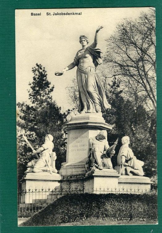 Basel - St.Jakobsdenkmal, 1912 (Gebraucht) in Sargans für CHF 1 – mit Lieferung auf Ricardo kaufen
