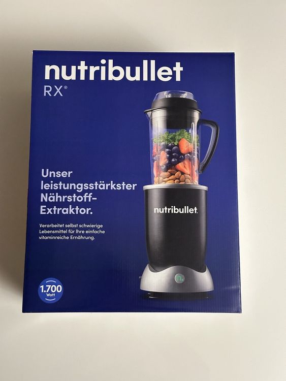 NutriBullet RX 1700W, 9-teilig, NEU & Originalverpackt (Neu und ...