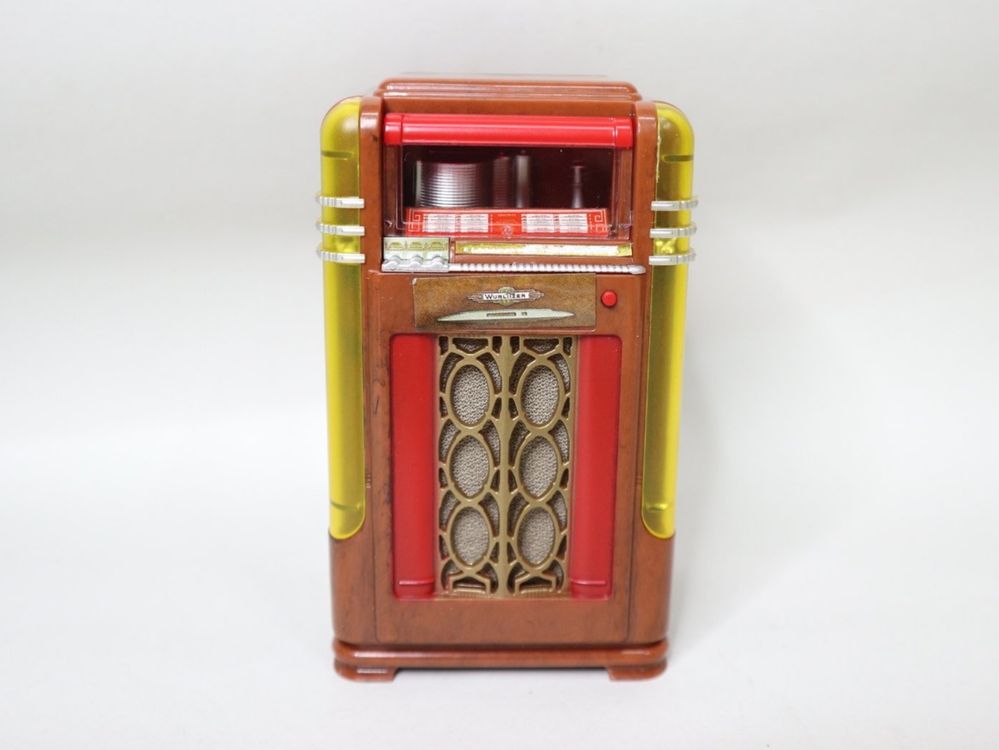 Mini Jukebox Wurlitzer 500 1938 Art Deco mit Sound & Licht | Kaufen auf ...