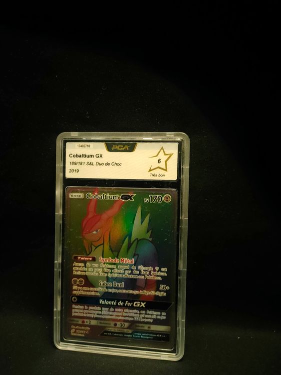 Carte Pokemon Cobaltium Duo de choc GX PCA 6 Francais Fr (Gebraucht) in ...