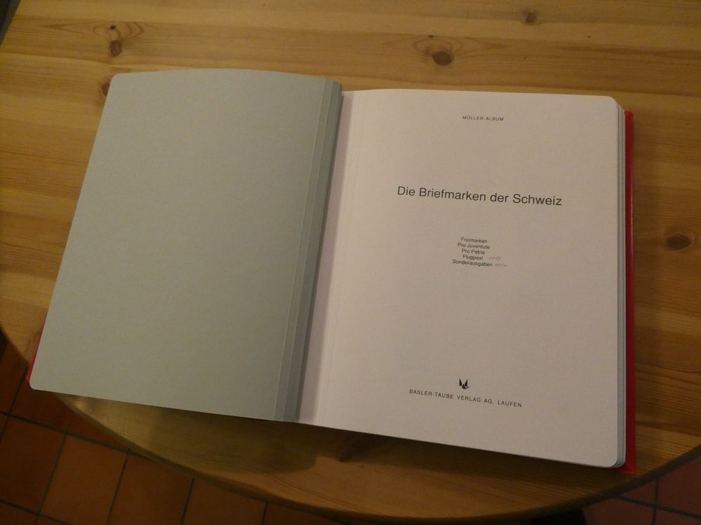 Müller-Album falzlos, Flugpost, Sonderausgaben leer (Gebraucht) in ...
