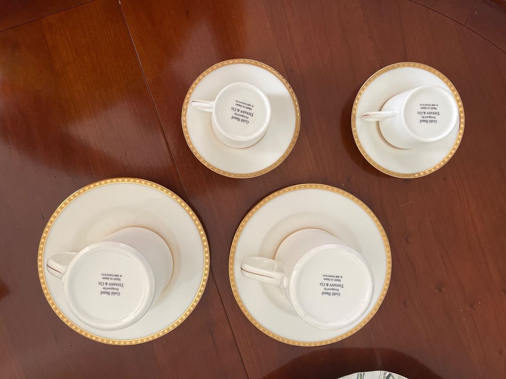 Tiffany & Co, Service à café/thé élégant pour 2 personnes (Neuf avec emballage d'origine) à ...