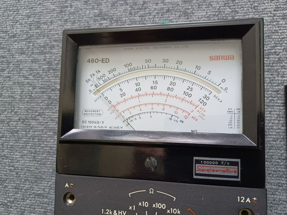 Messgerät Multimeter Strom Spannung Wiederstand usw. (Gebraucht) in ...