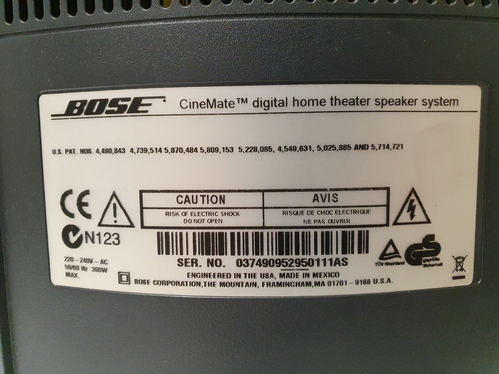 Bose CineMate digital home cinema speaker system | Kaufen auf Ricardo