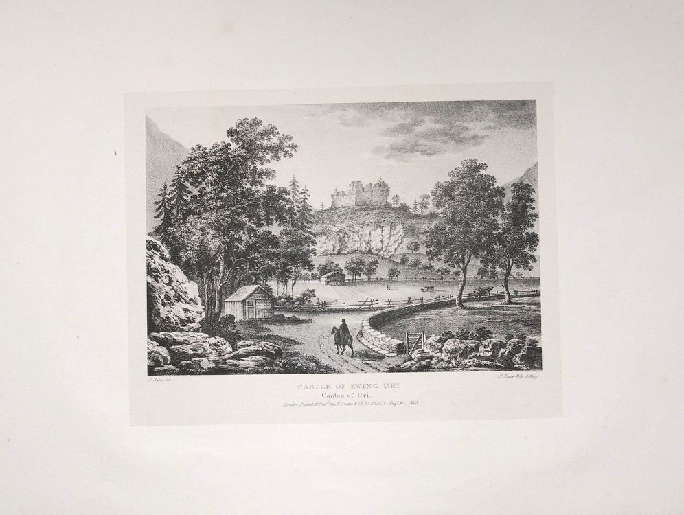 Zwing Uri Lithographie von Aglio 1823 (Gebraucht) in Rafz für CHF 55 ...