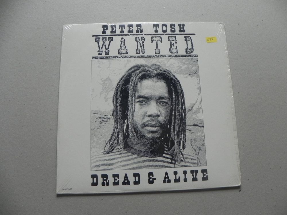 LP Jamaica Reggae Root Peter Tosh 1981 Wanted Dread & Alive (Gebraucht ...