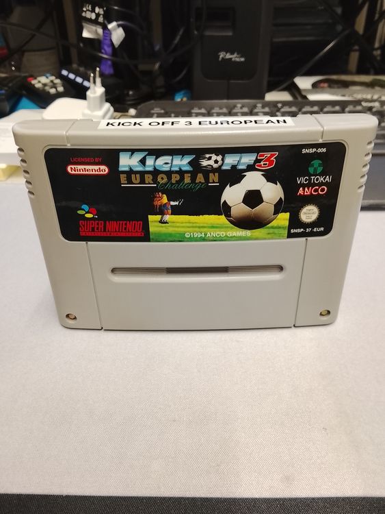 Kick Off 3 - Super Nintendo SNES - Top Zustand! (Gebraucht) in Zürich ...