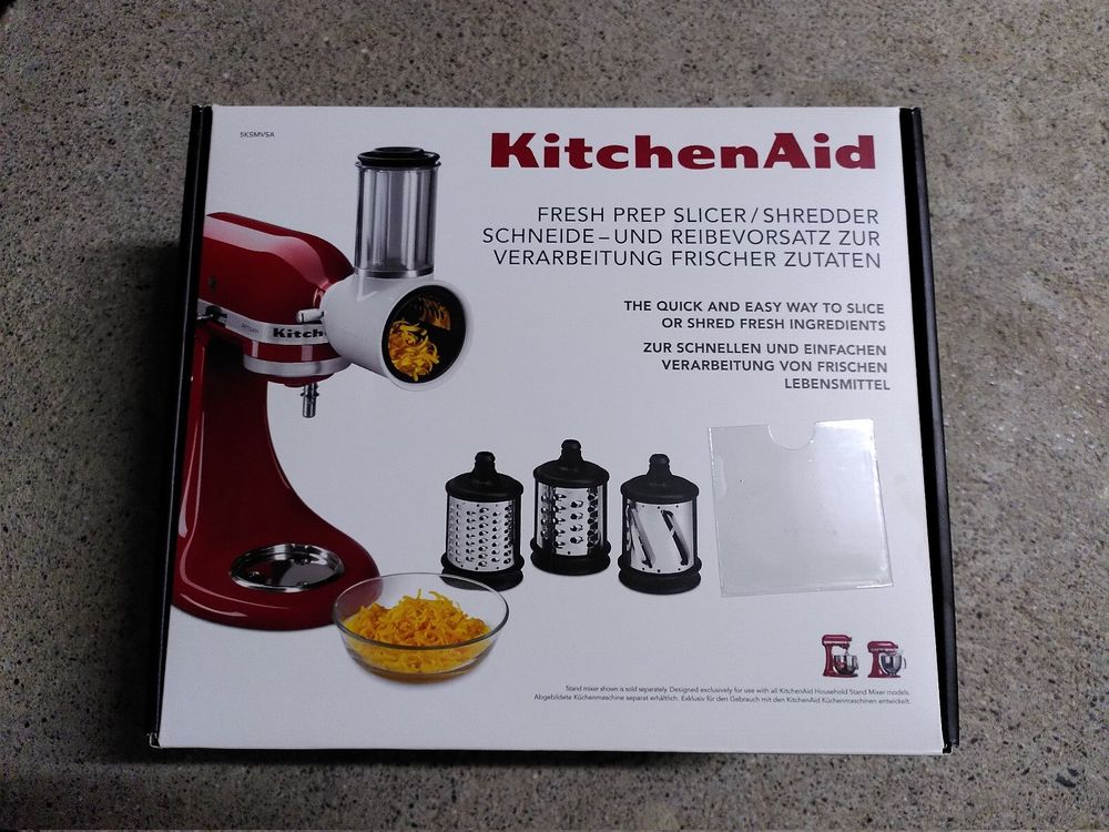 Kitchenaid Reibe und Schneideaufsatz | Kaufen auf Ricardo