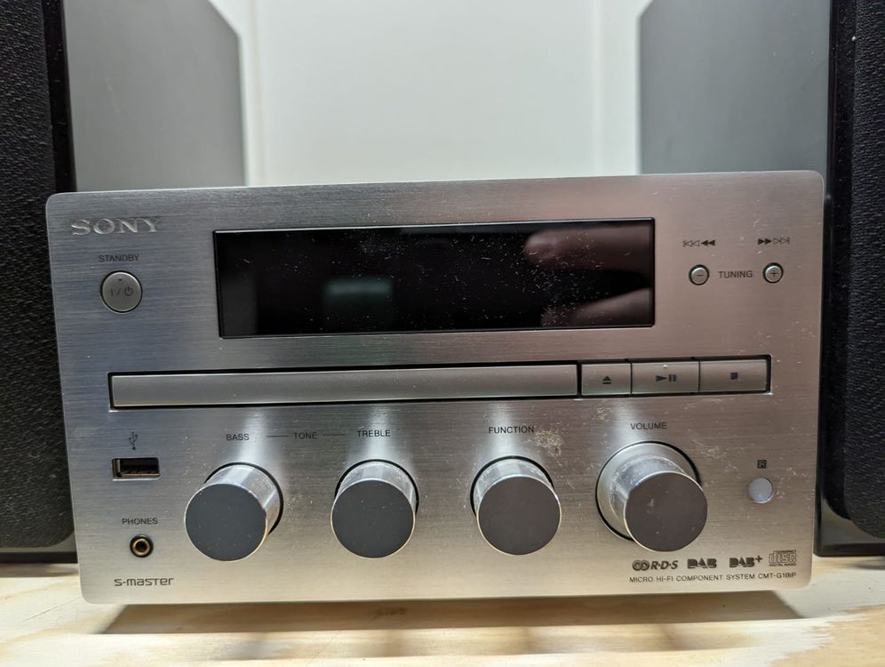 Sony HCD-G1BiP - HiFi Kompakt Anlage mit CD, DAB+ (Gebraucht) in Mels ...