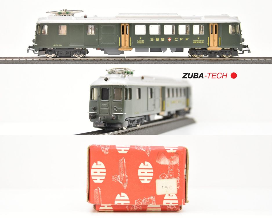 HAG 150 Triebwagen BFe 4/4 SBB H0 WS Analog mit OVP | Kaufen auf Ricardo