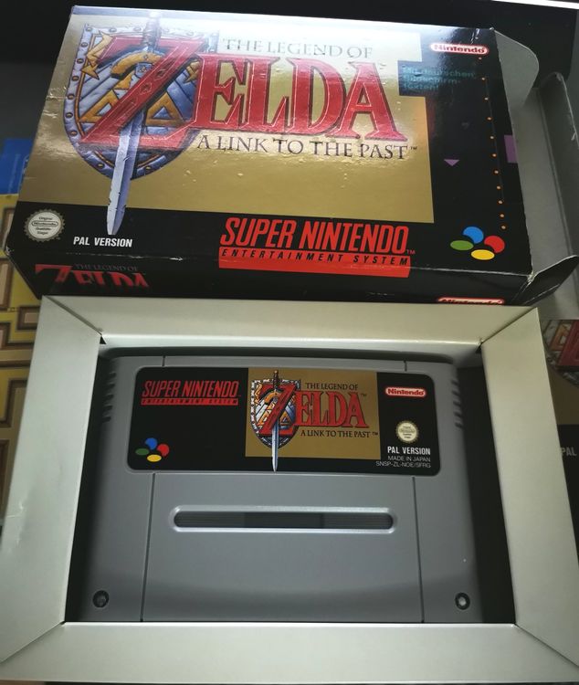 NES Zelda a Link to Past Nintendo Entertainment System + OVP (Gebraucht ...