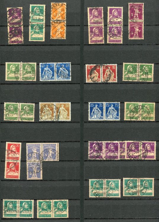 Hevetia Tell und Tellknabe en Paire voir Photos | Kaufen auf Ricardo