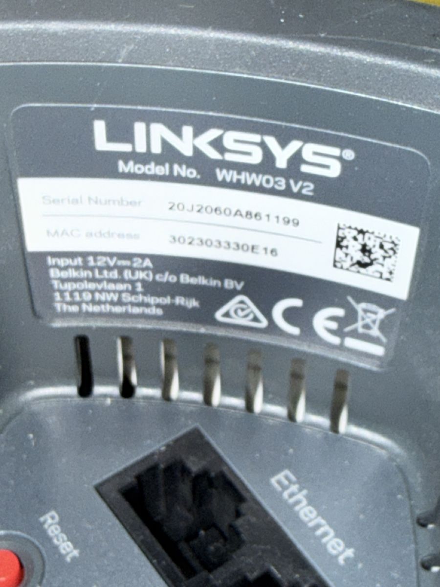 Linksys Velop WHW03 V2 (3er Pack) - Mesh WLAN System (Gebraucht) in ...