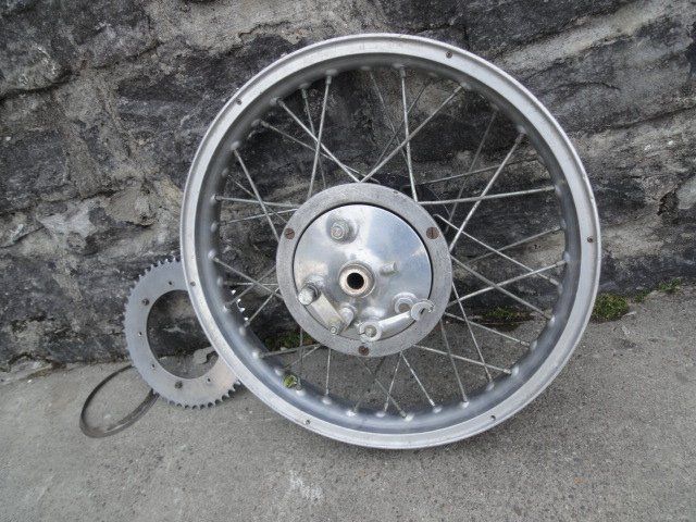 Hinterrad mit Bremse Bultaco Pursang MK10-MK12 250 350 1975 (Gebraucht ...