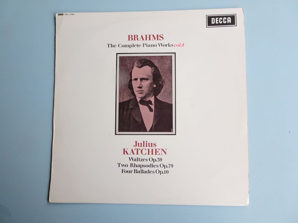 Julius KATCHEN - Brahms, Vol. 4 - Decca SXL 6160 | Kaufen auf Ricardo