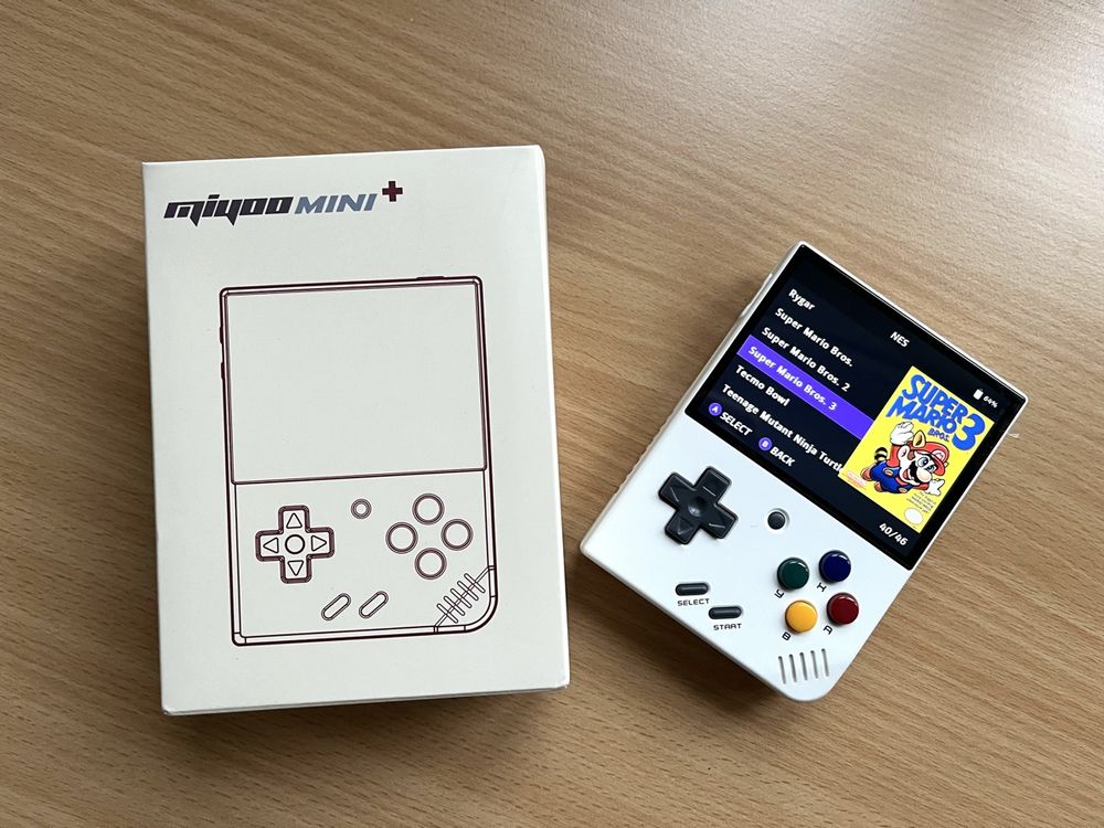 Miyoo Mini Plus weiss - deutsche Spiele, Komplettpaket (Neu und ...