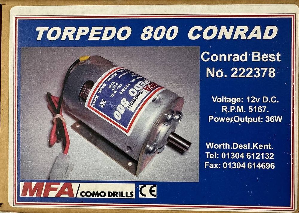 Torpedo 800 Elektromotor | Kaufen auf Ricardo