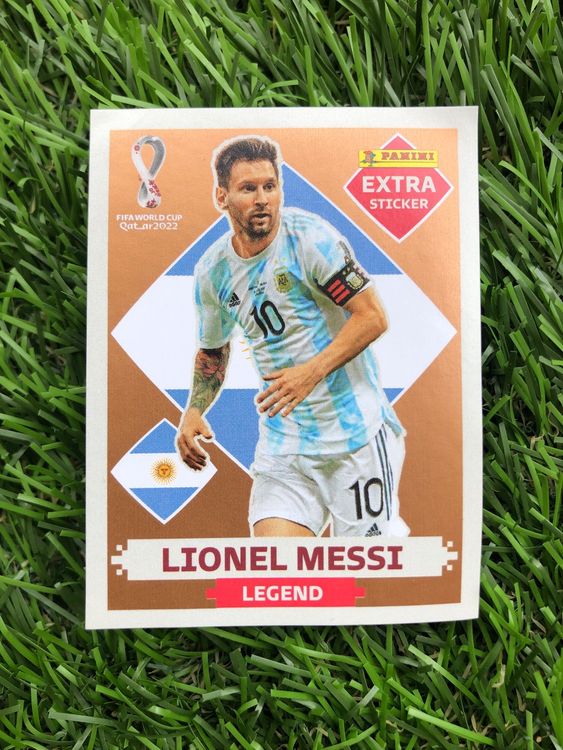 Panini Extra Sticker - Lionel Messi - WM 2022 | Kaufen auf Ricardo