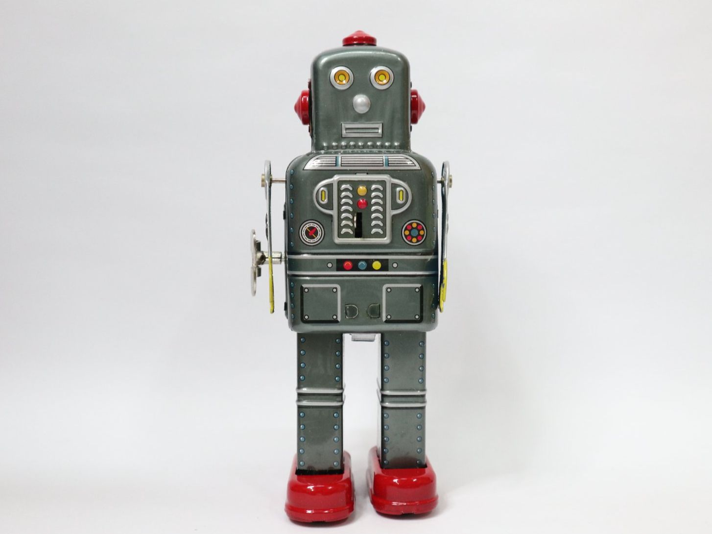 Roboter Mechanical Walking Space Man zum aufziehen (Neu (gemäss ...