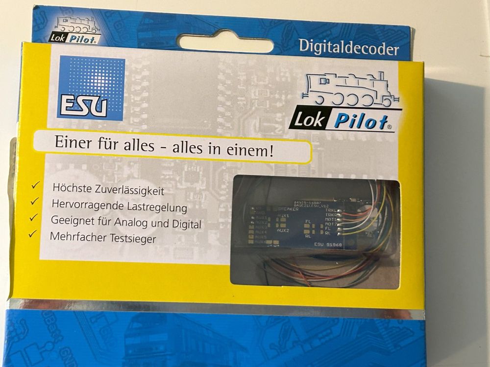 ESU Digitaldecoder Lokpilot 64635 (Neu und originalverpackt) in Etziken für CHF 35 – mit ...