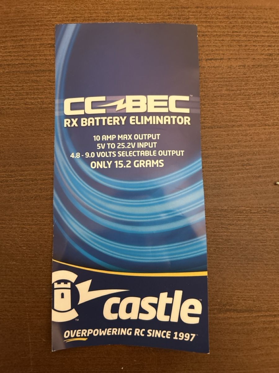 CC BEC RX Battery Eliminator 10A, NEU und Original! (51) (Neu und ...