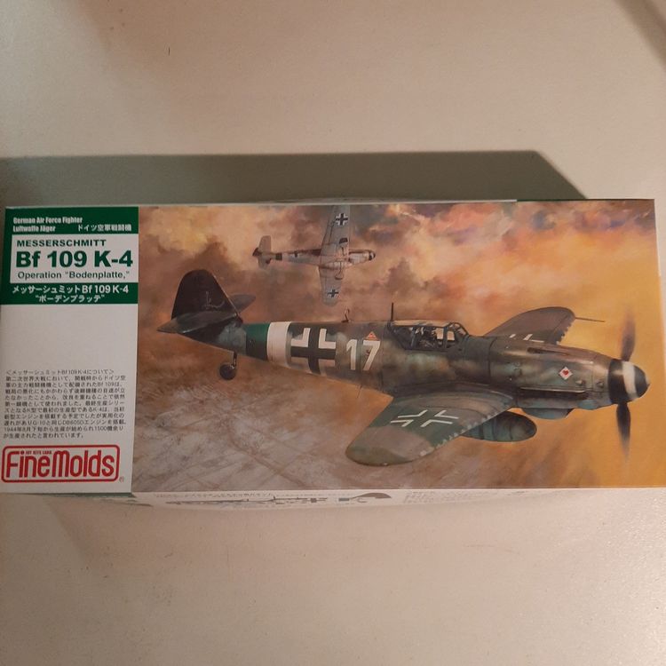 1119 ... Messerschmitt Me Bf 109 K-4 ... Fine Models FL 12 (Gebraucht ...