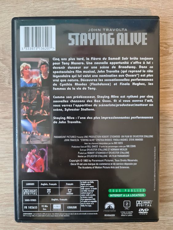 Staying Alive - DVD (Gebraucht) in Carouge GE für CHF 6.9 – mit ...