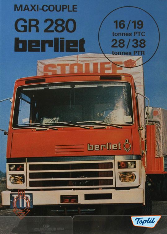 ORIGINAL NEUWAGEN PROSPEKT BERLIET GR 280 MAXI-COUPLE - 1975 (Gebraucht) in Unterägeri für CHF 4 ...