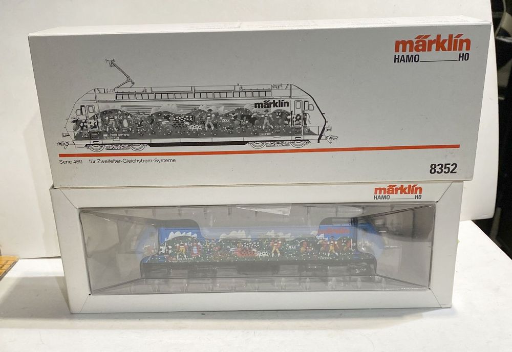 Märklin Hamo 8352 E-Lok SBB 460-017 7 “Alpaufzug” digitalOVP (Gebraucht ...