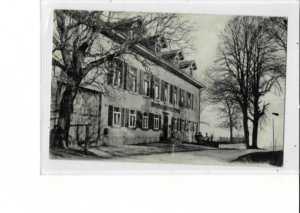 Gasthaus zu den 4 Linden bei BRUGG AG gel. 1921 Stemp.Umiken | Kaufen auf Ricardo